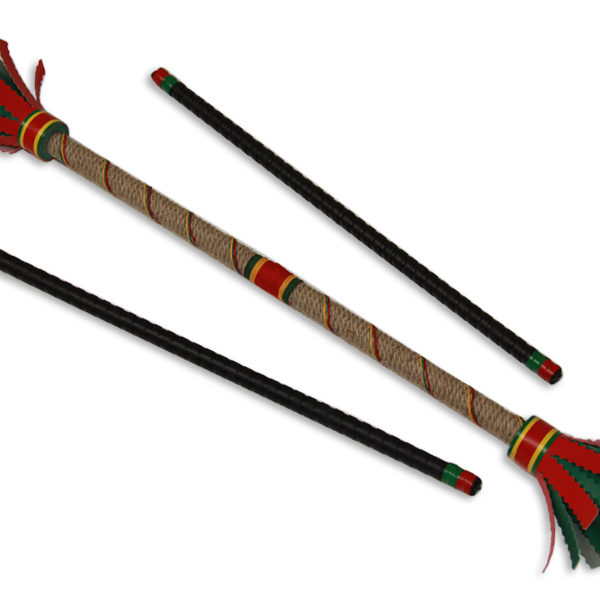 Hemp Stix Intermediate Juggling Sticks Woven and Decorated with Hemp